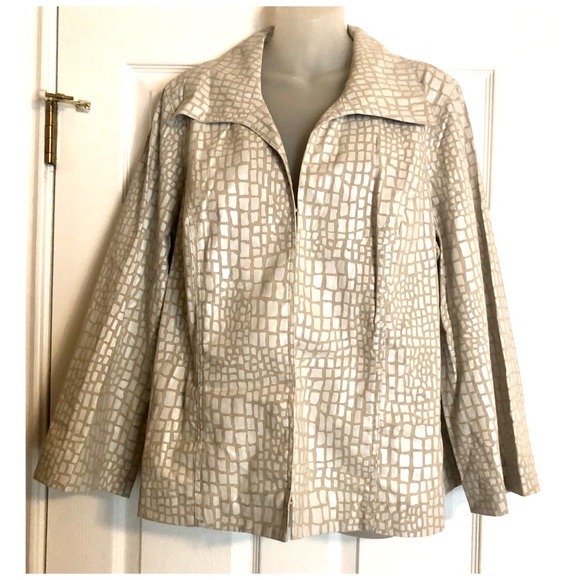 George Simonton | Jackets & Coats | Simonton Says Linen Blend Textured ...